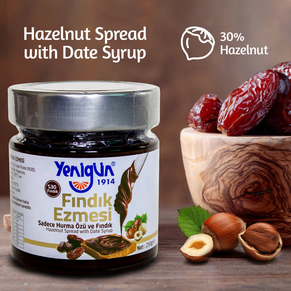 Yenigun Hazelnut Spread 250 gr | Mediterranean Food Depot